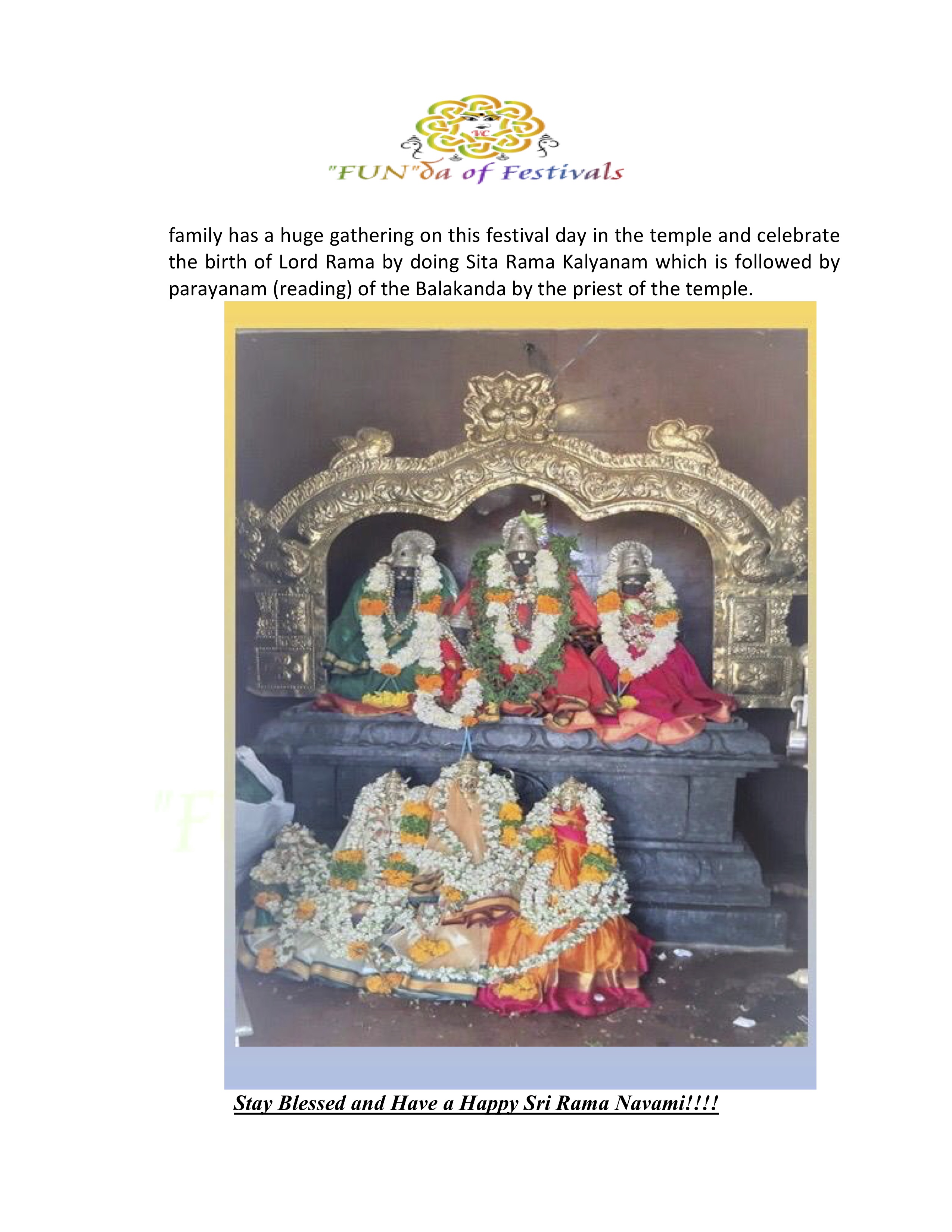 Sri Rama Navami – Page 4 – "Fun"da of Festivals